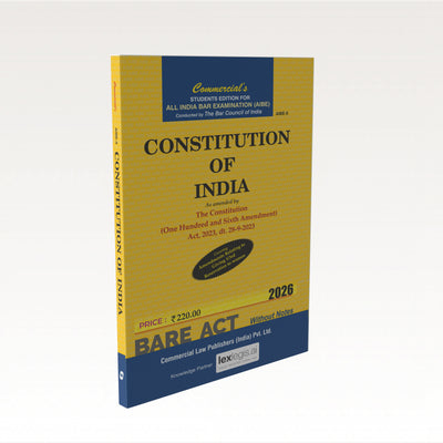 Constitution of India (AIBE) – Commercial Law Publishers
