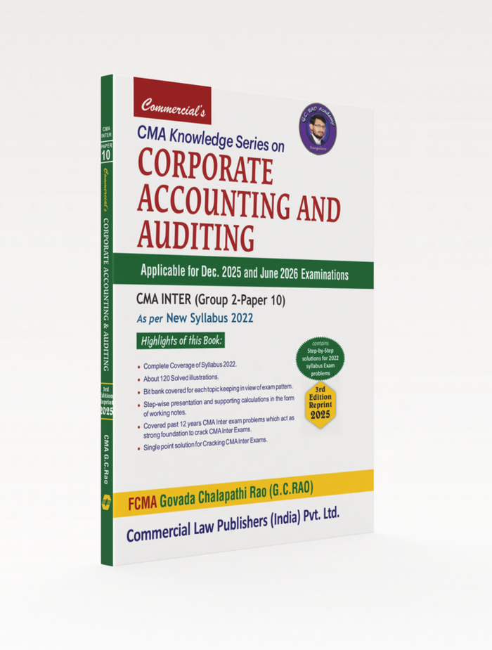 CMA Knowledge Series — Corporate Accounting and Auditing (E-Book ...