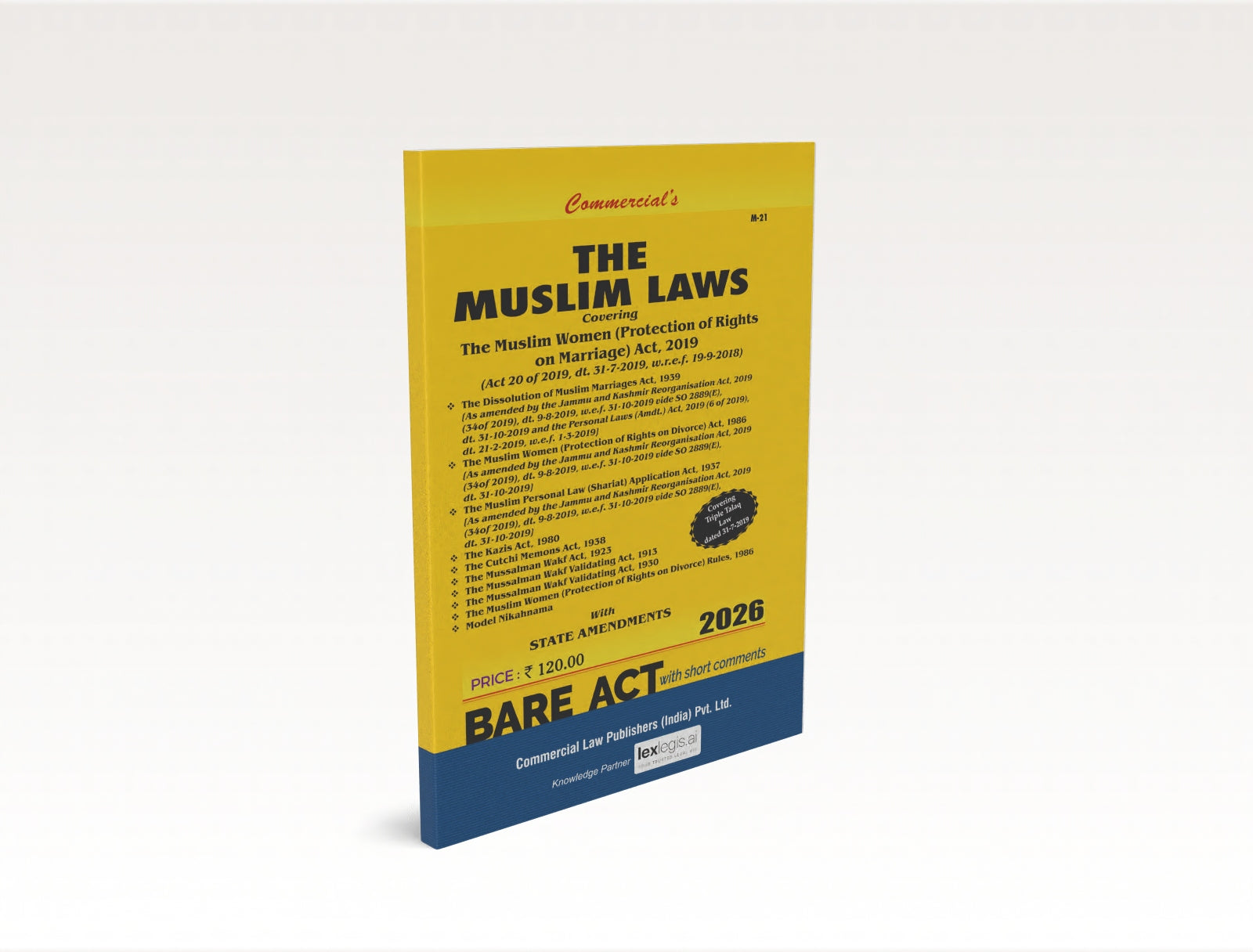 The Muslim Laws – Commercial Law Publishers